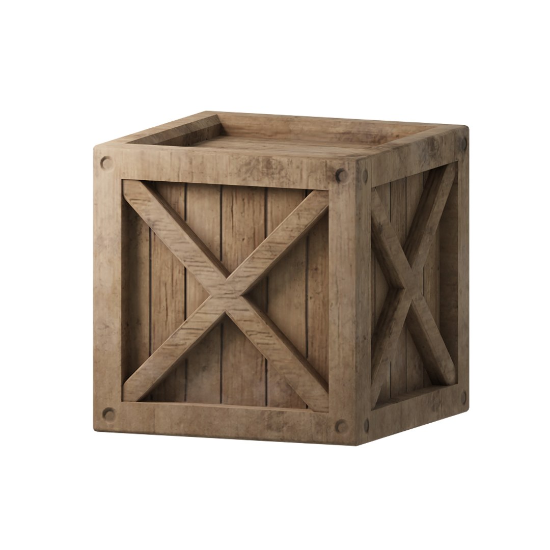 Free Wooden Box 3D Model - TurboSquid 1617331