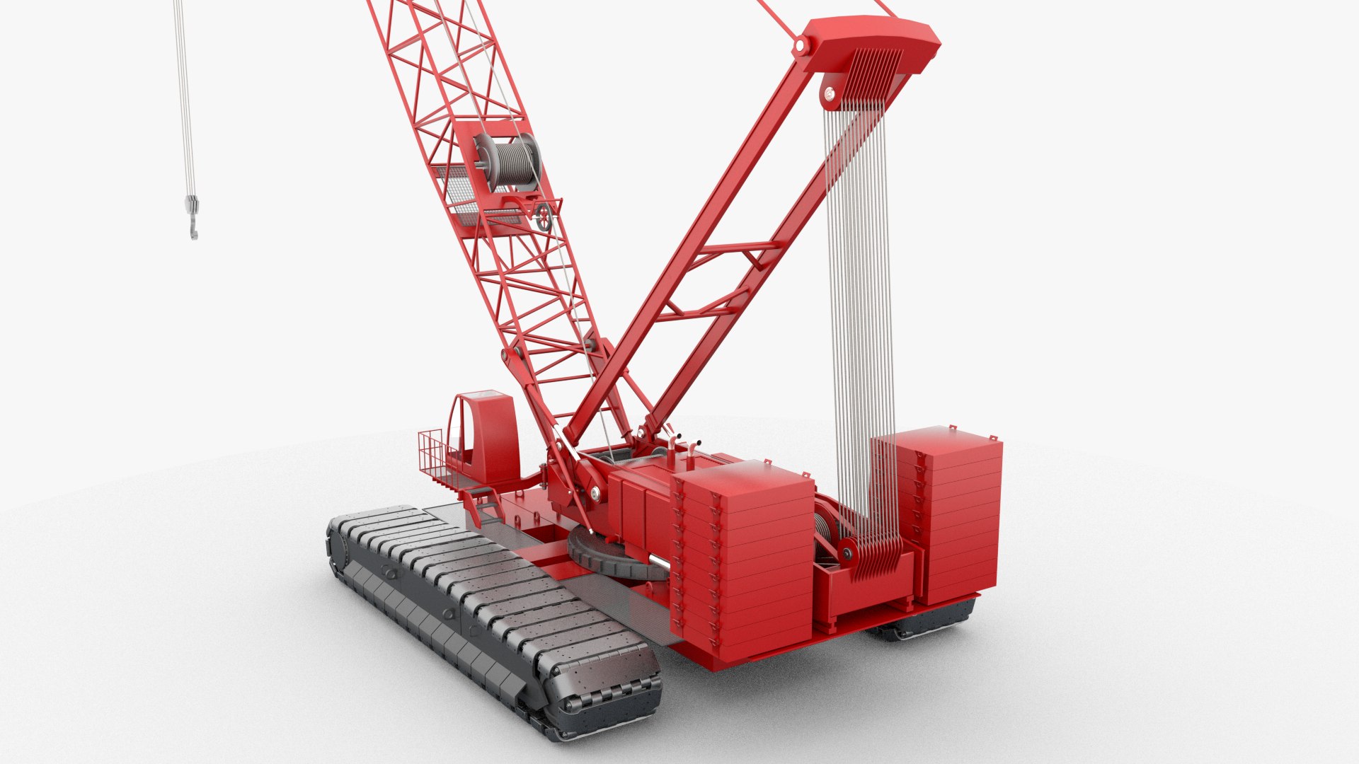 3D Model Crawler Crane 200 - TurboSquid 1670013