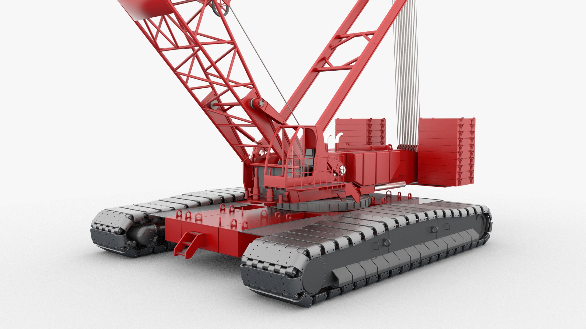 3D Model Crawler Crane 200 - TurboSquid 1670013