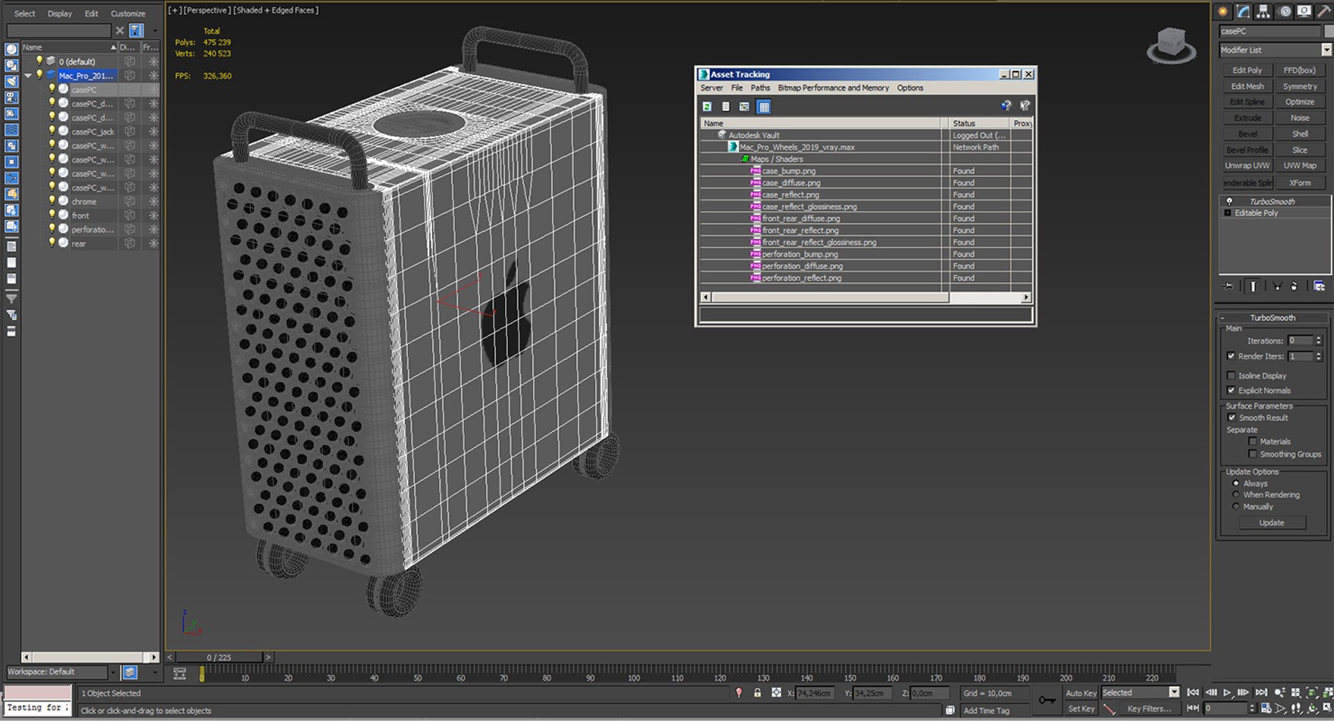 Mac Pro Wheels 2019 3D Model - TurboSquid 1424460