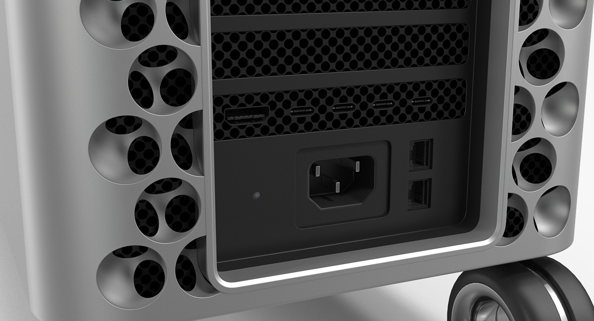 Mac Pro Wheels 2019 3D Model - TurboSquid 1424460