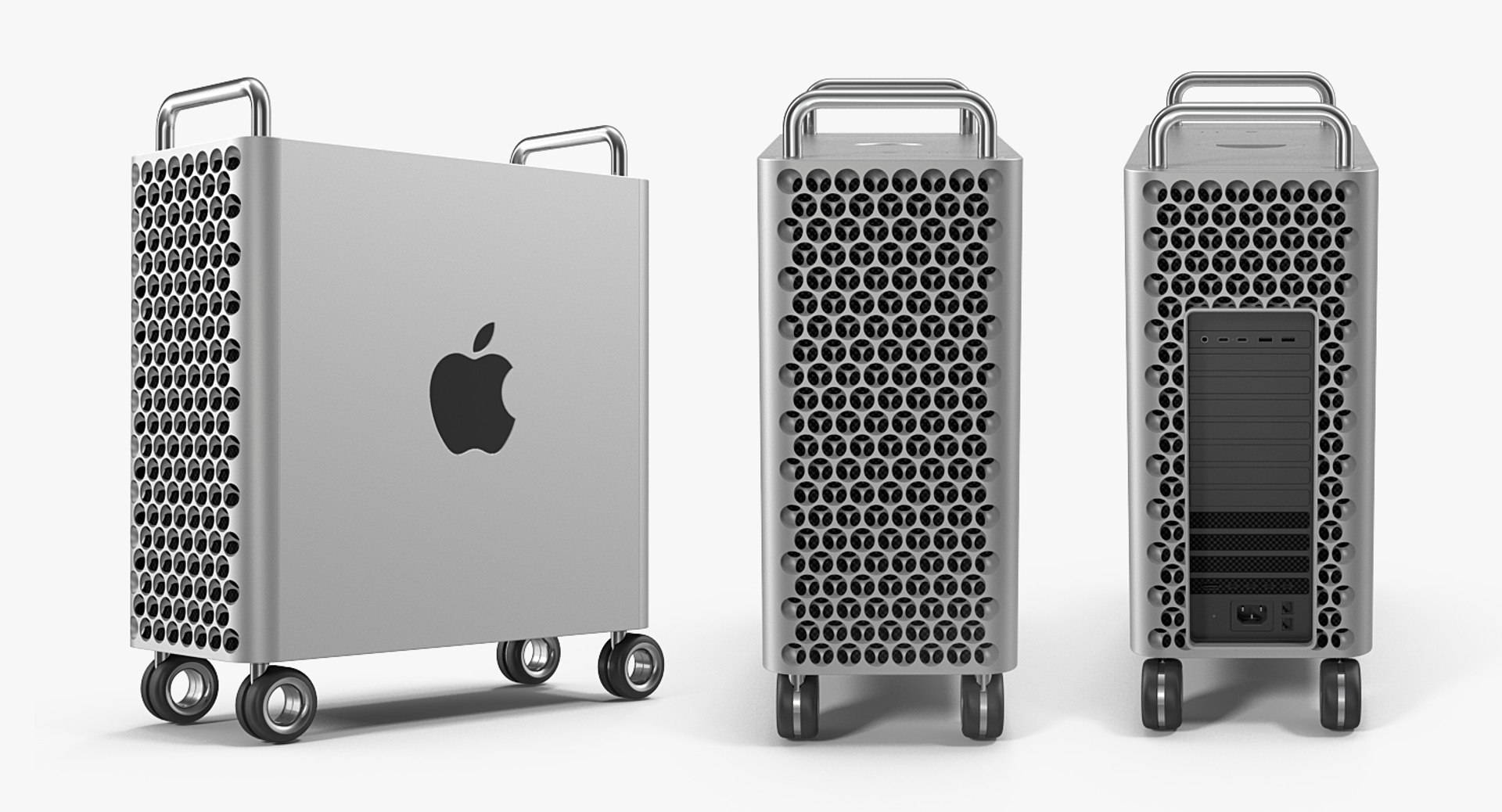 Mac Pro Wheels 2019 3D Model - TurboSquid 1424460