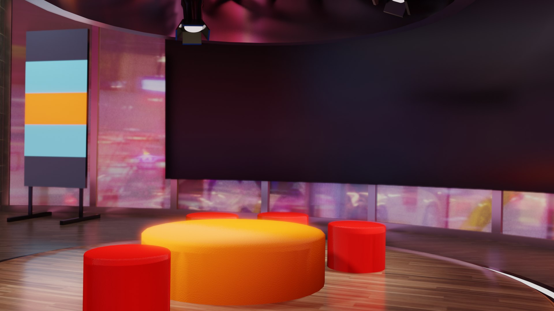 3D Model Modernvirtualtalkshow - TurboSquid 1744579