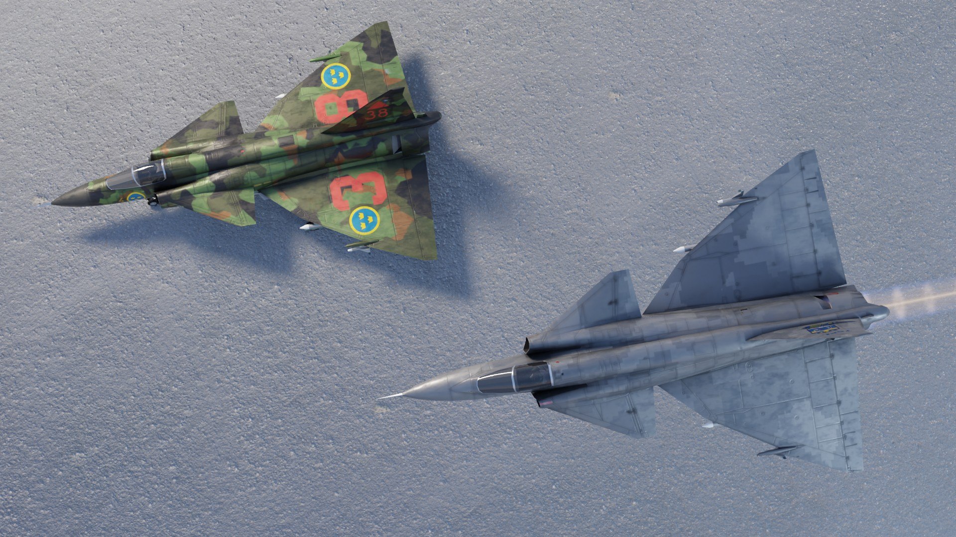 Saab JAS-37 Viggen 3D - TurboSquid 2072097