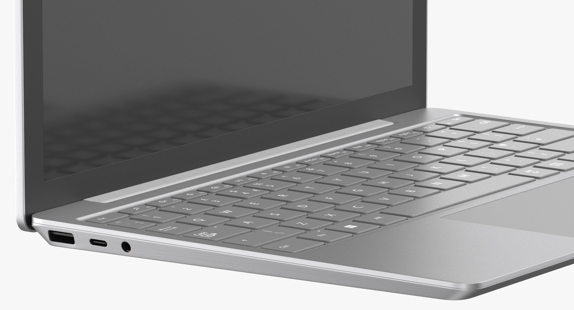 3D Computer Laptop Type 02 Device And Box Clean And Generic Label Model ...