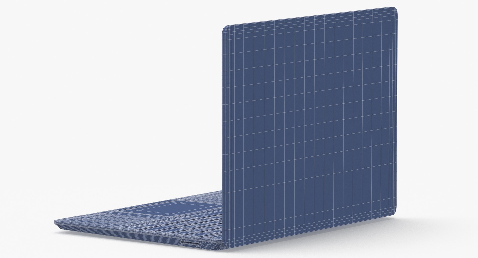 3D Computer Laptop Type 02 Device And Box Clean And Generic Label Model ...