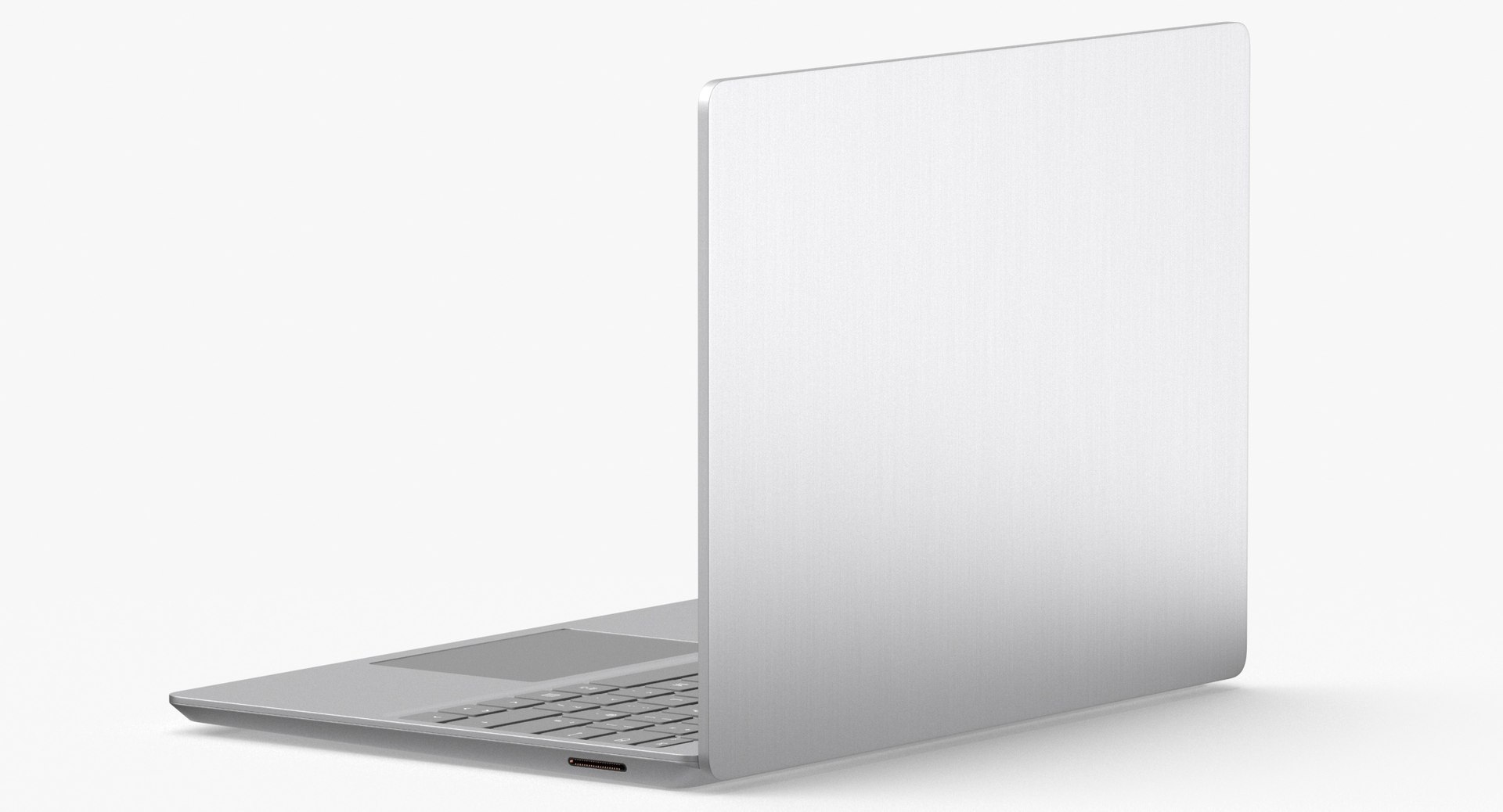 3D Computer Laptop Type 02 Device and Box Clean and Generic Label model ...