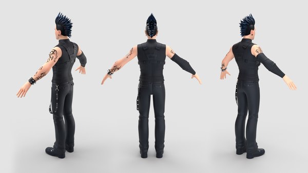 modelo 3d jason punk - TurboSquid 1986697