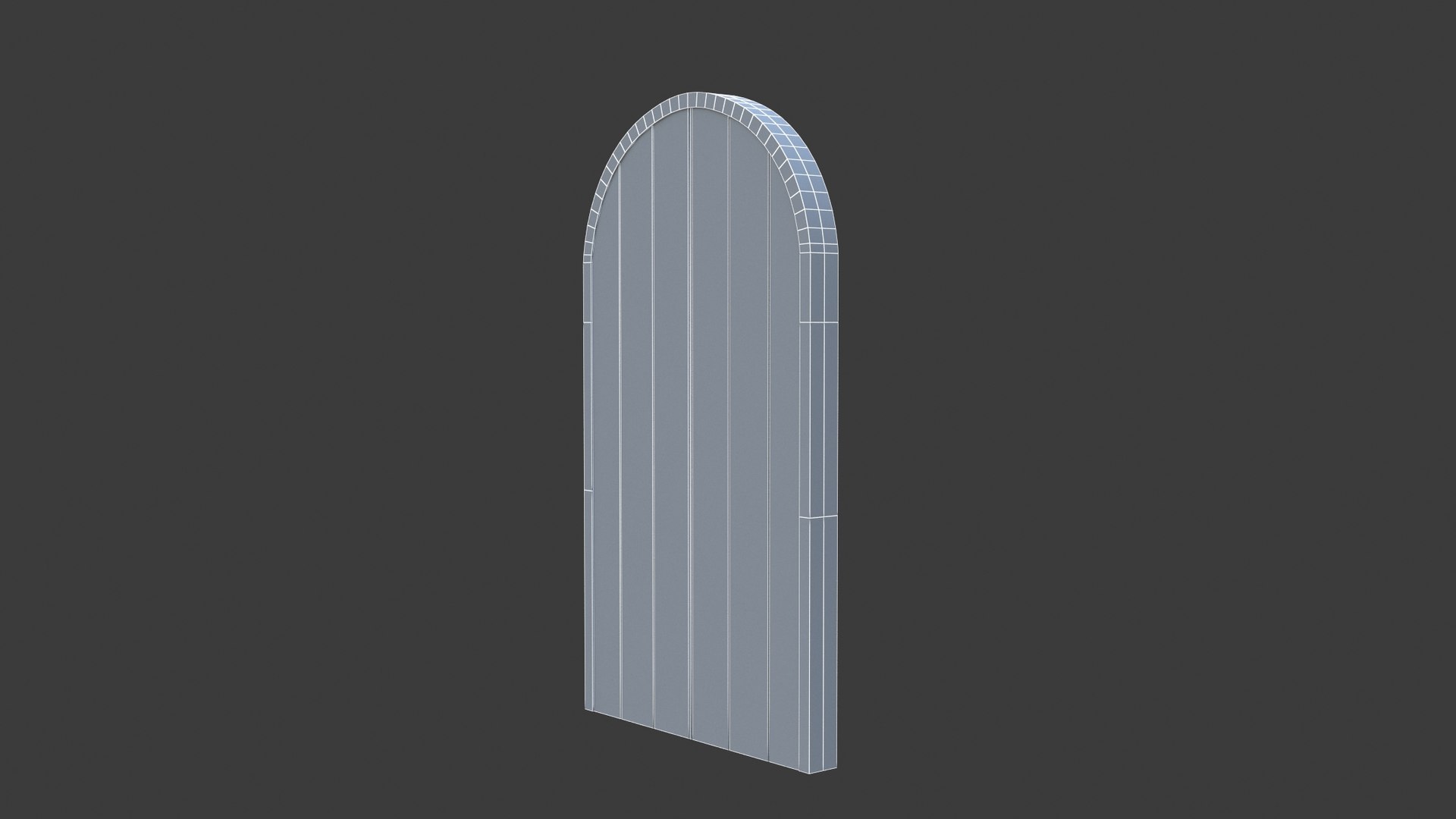Castle Door 03 Low Poly Realistic 3D Model - TurboSquid 1923539