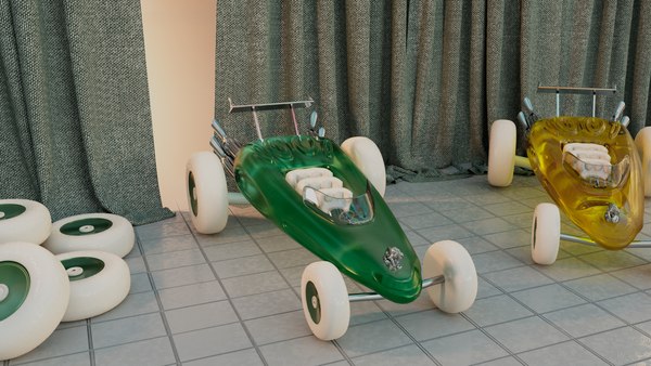 Stylized racing car 3D model - TurboSquid 1772857