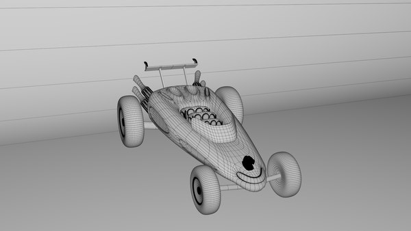 Stylized racing car 3D model - TurboSquid 1772857