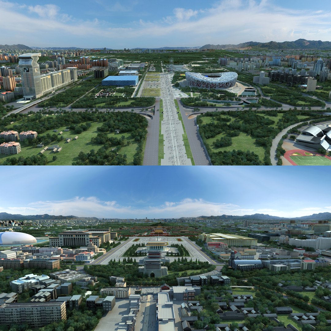 City Structure Cityscape 3D - TurboSquid 1682993