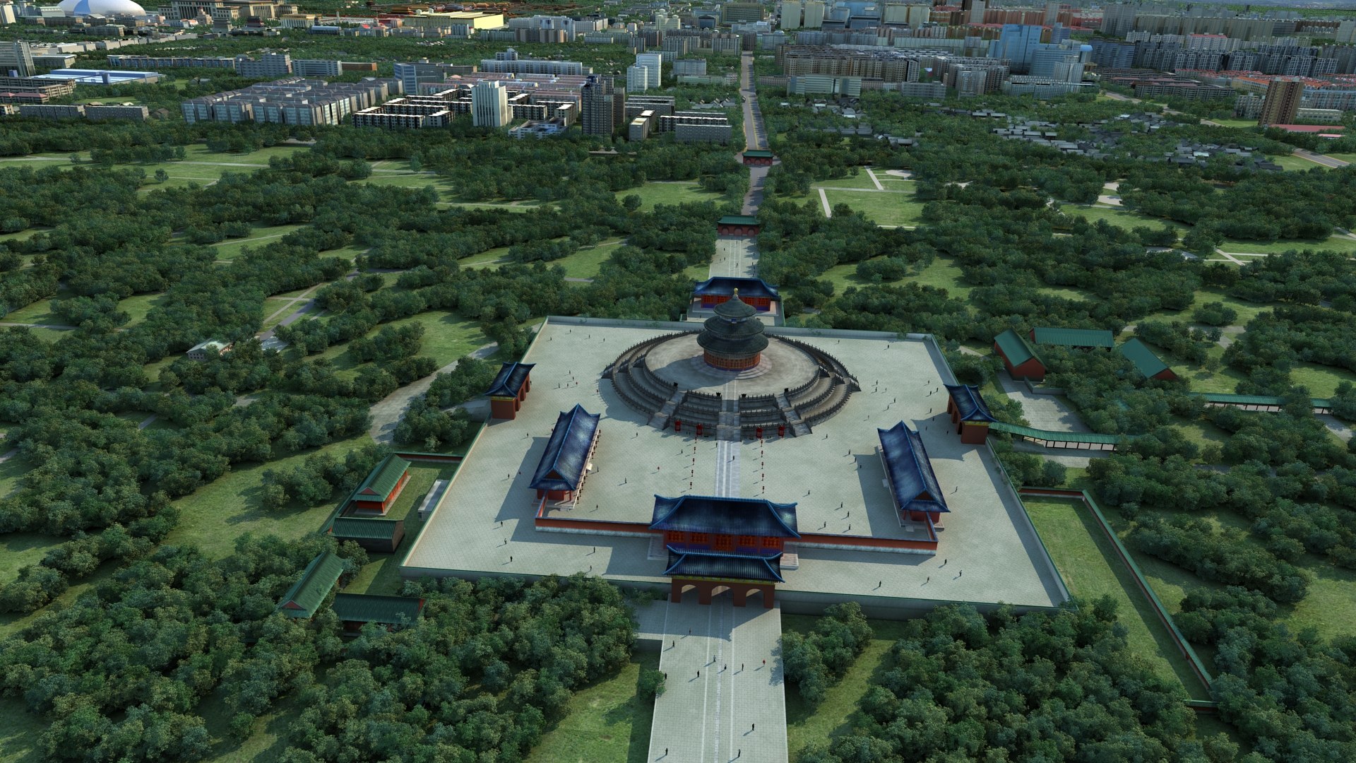 City Structure Cityscape 3D - TurboSquid 1682993