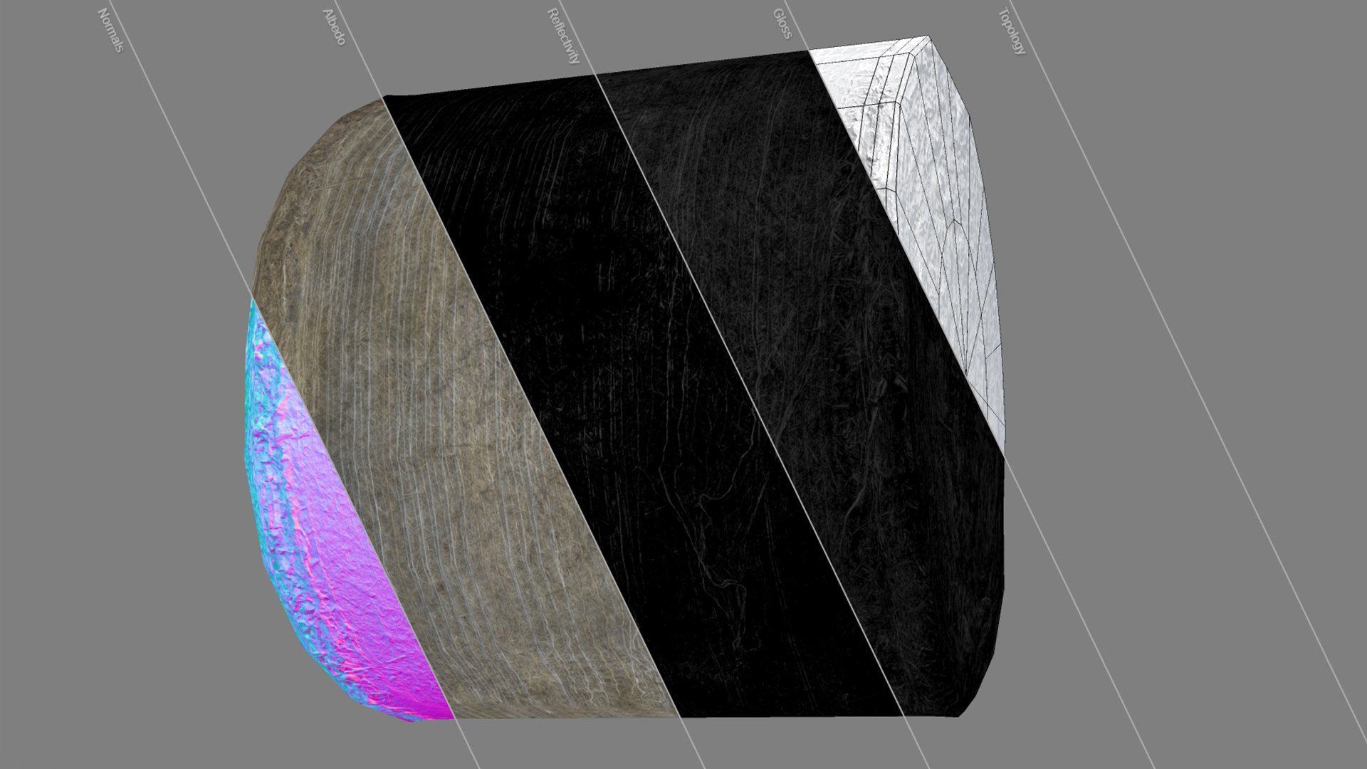 Hay Bale Round Low-poly PBR 3D Model - TurboSquid 2237272
