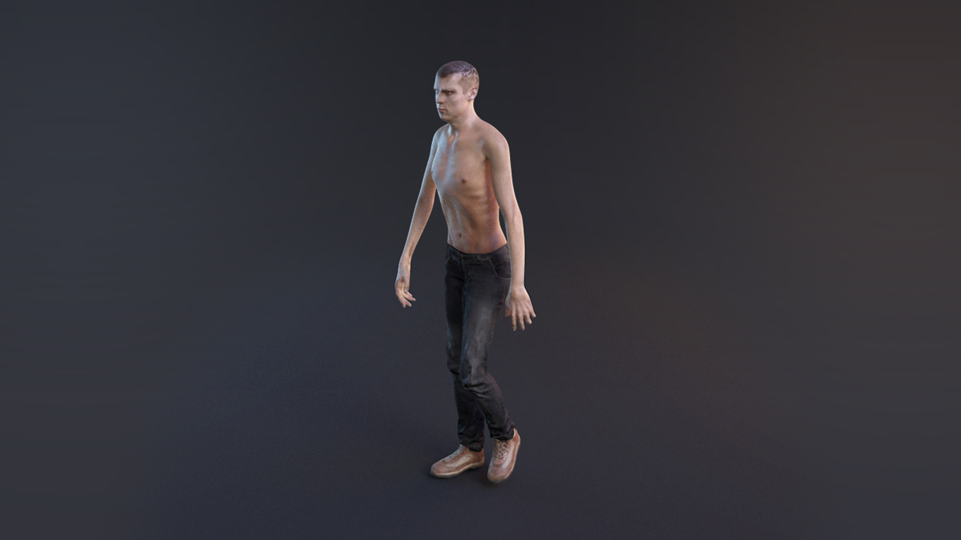 Character Male - Rigged 3d Model