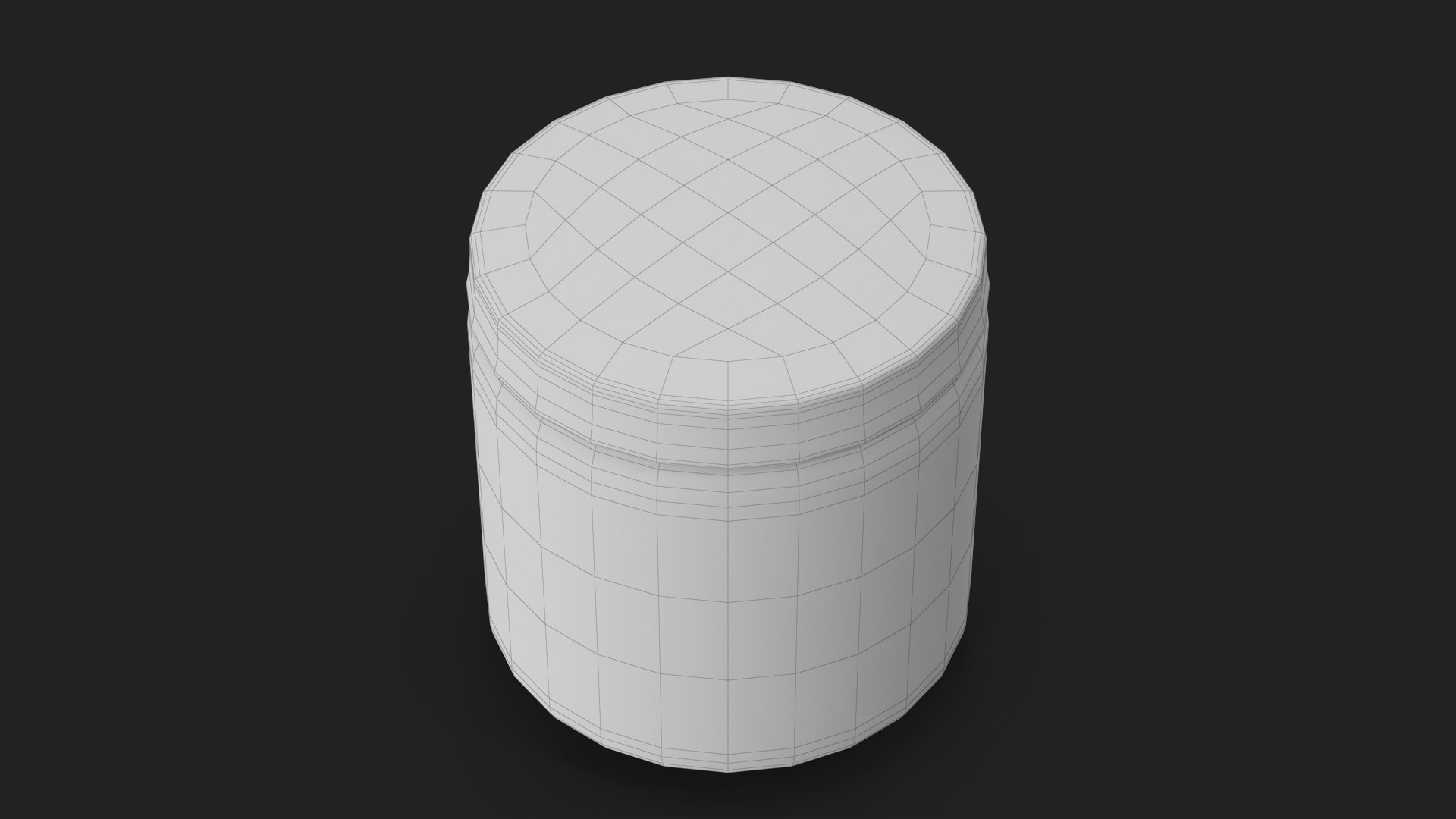 3D Glass Jar Metal Lid Model - TurboSquid 1644587