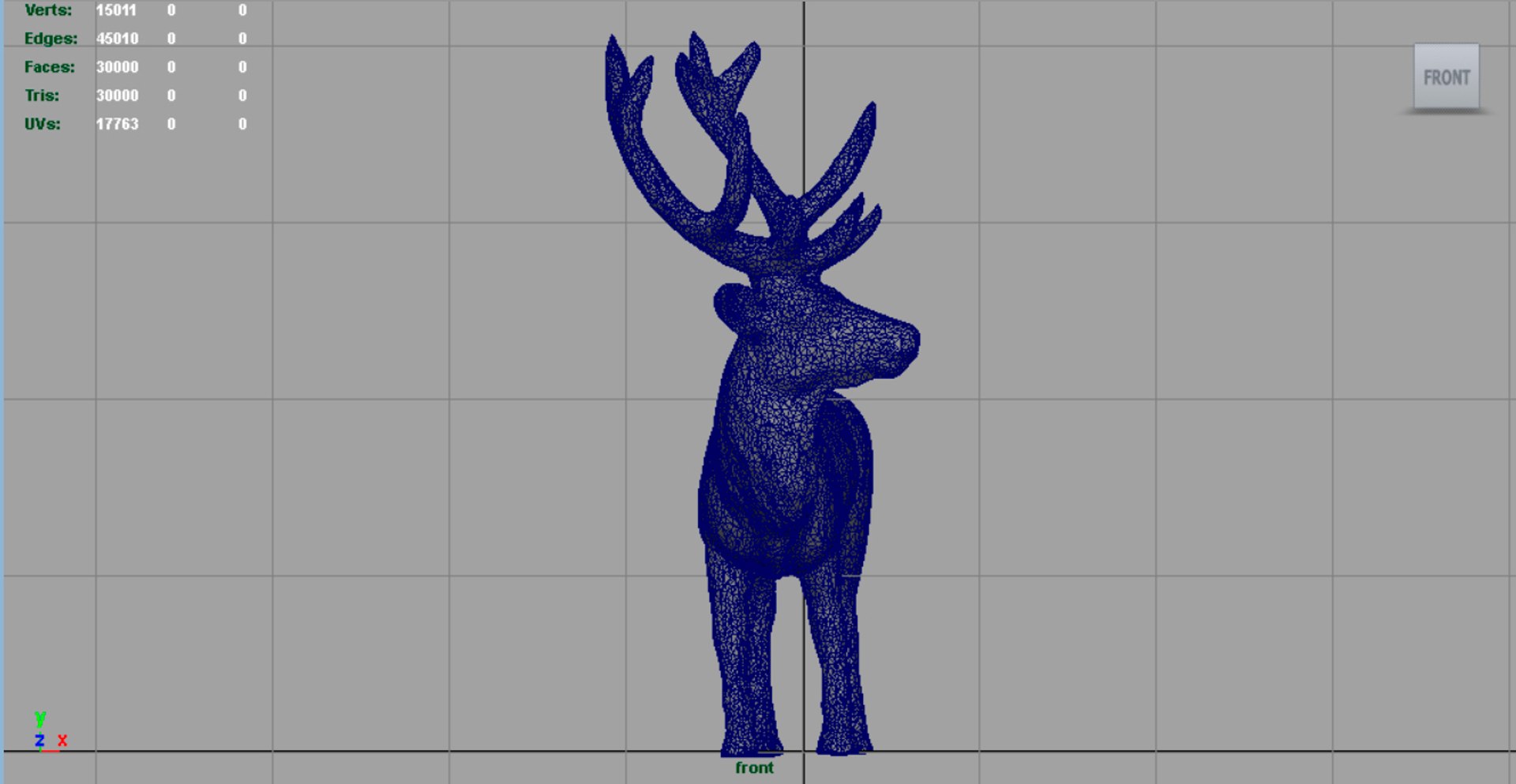 Red Deer 3D Model - TurboSquid 1204152