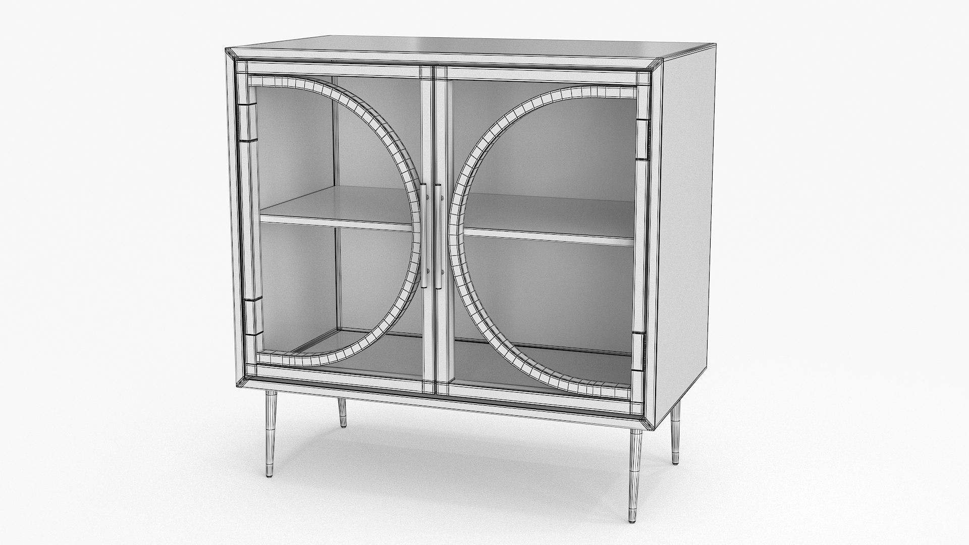 3D Two Door Cinema Chest - TurboSquid 2367240