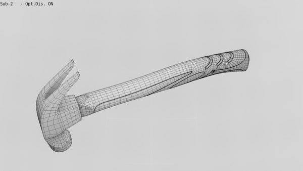 3d model hammer