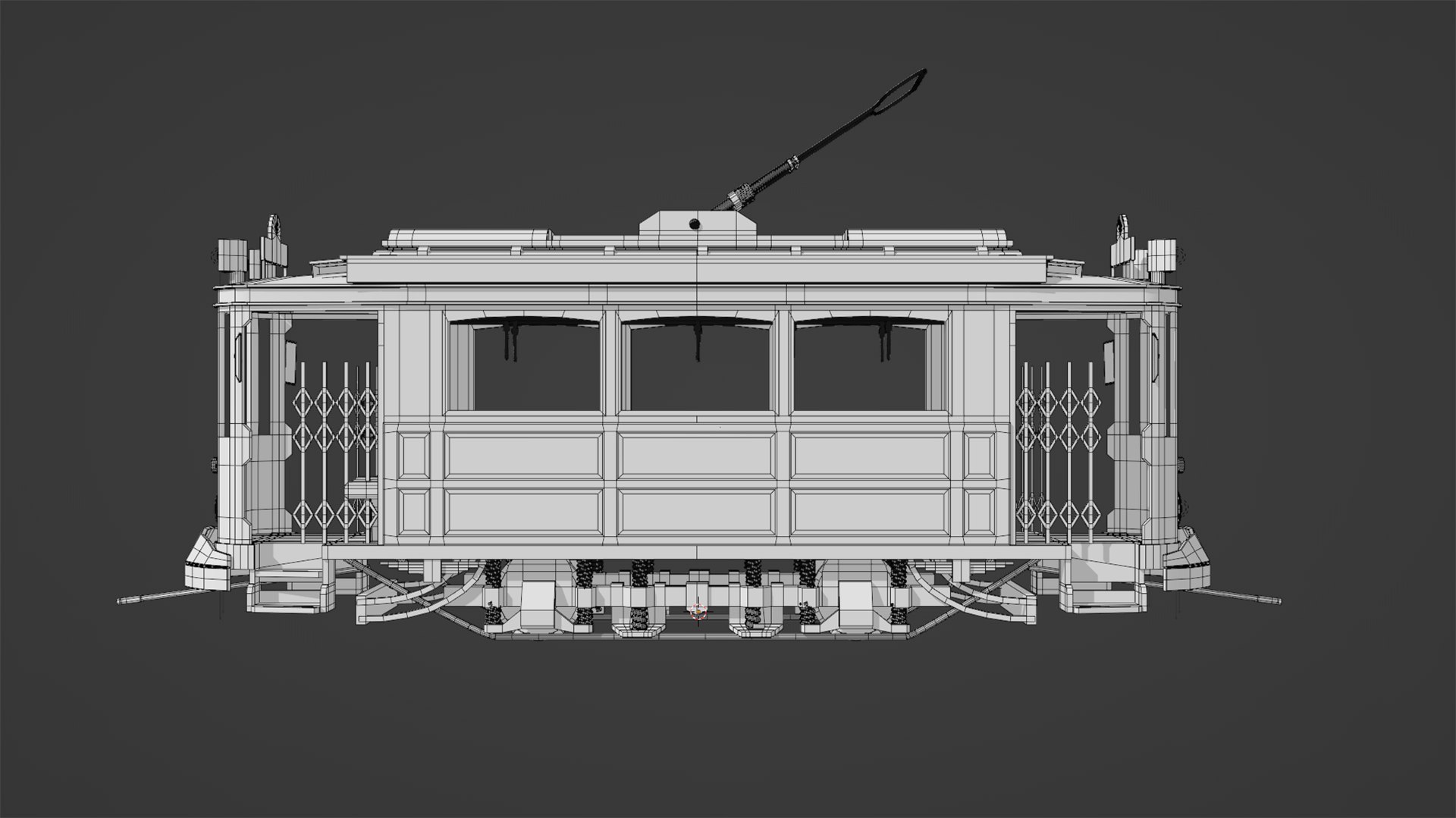 OLD Tram 3D Model - TurboSquid 2044195