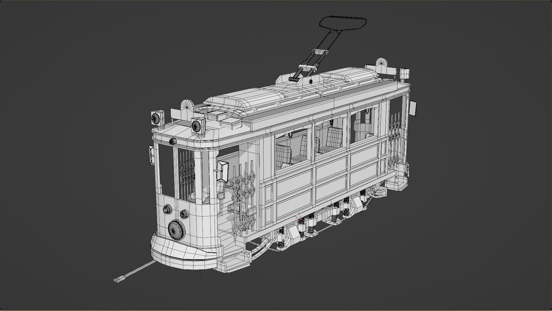OLD Tram 3D Model - TurboSquid 2044195