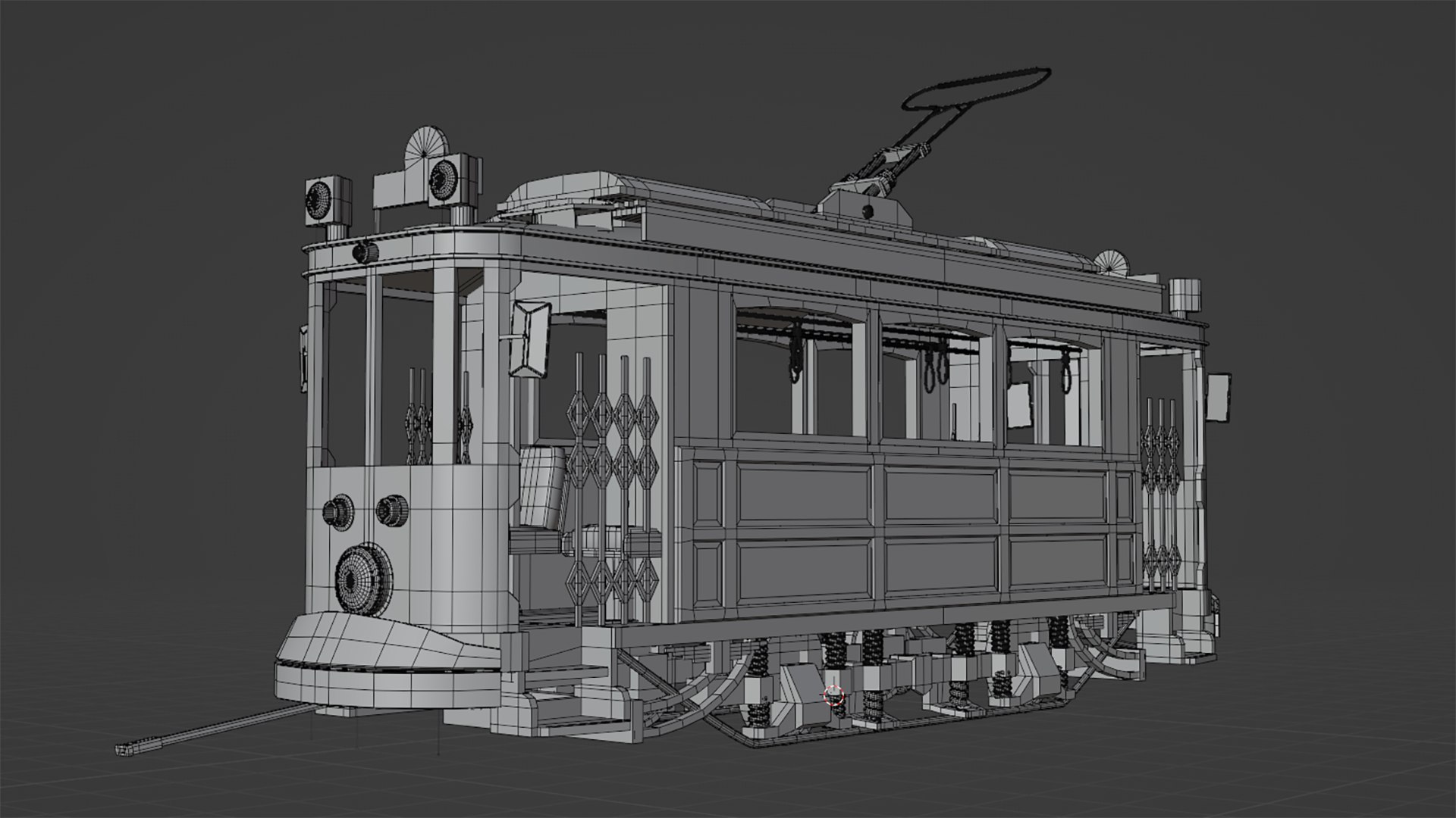OLD Tram 3D Model - TurboSquid 2044195