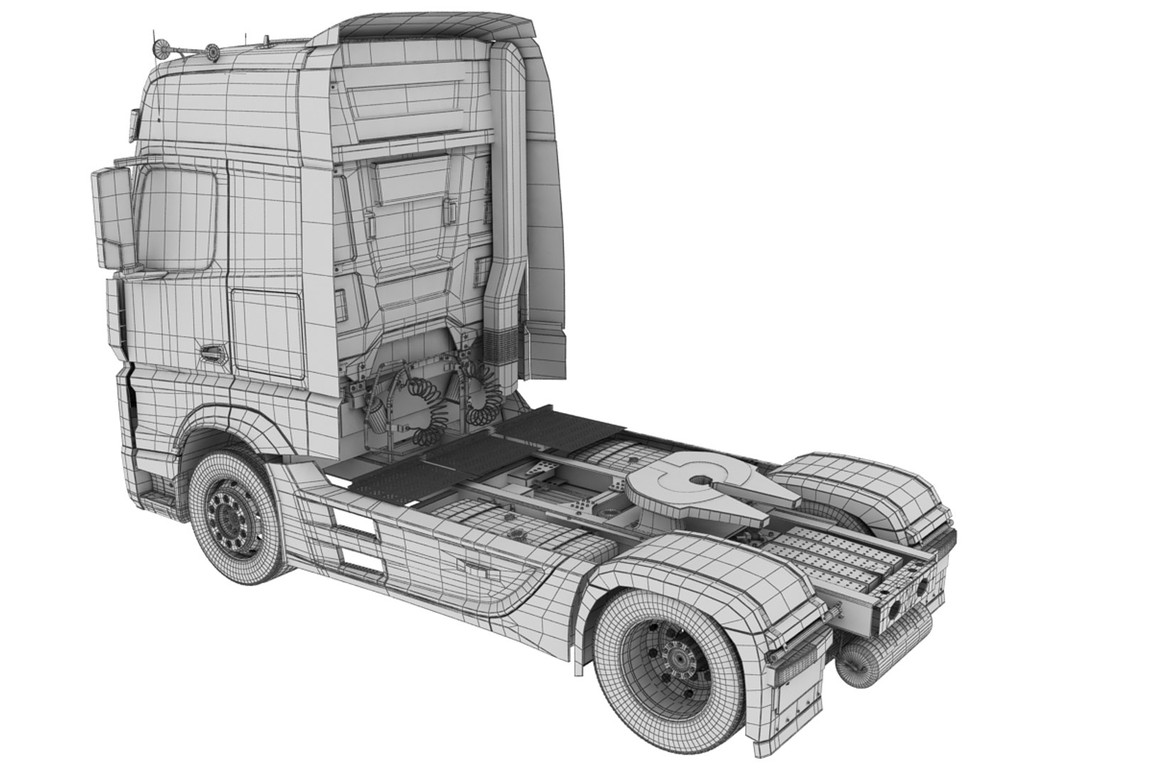 Obj Mercedes Benz Actros