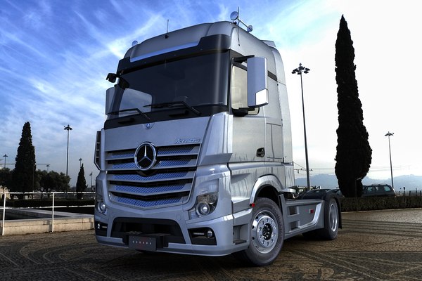 obj mercedes benz actros
