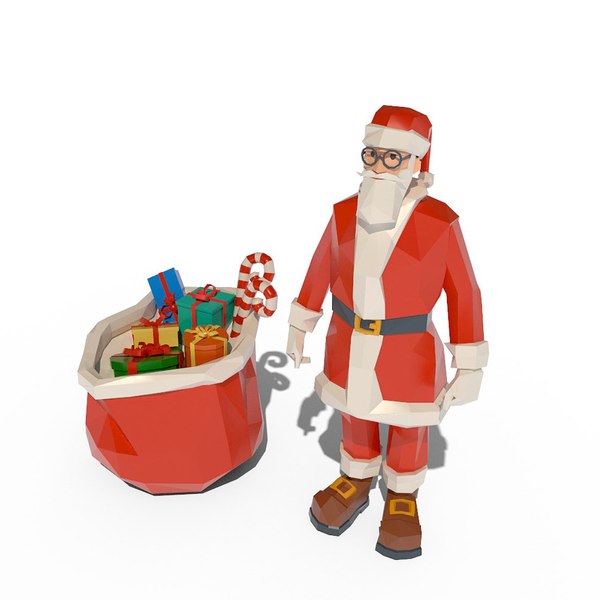 Santa Claus Blender Models for Download | TurboSquid