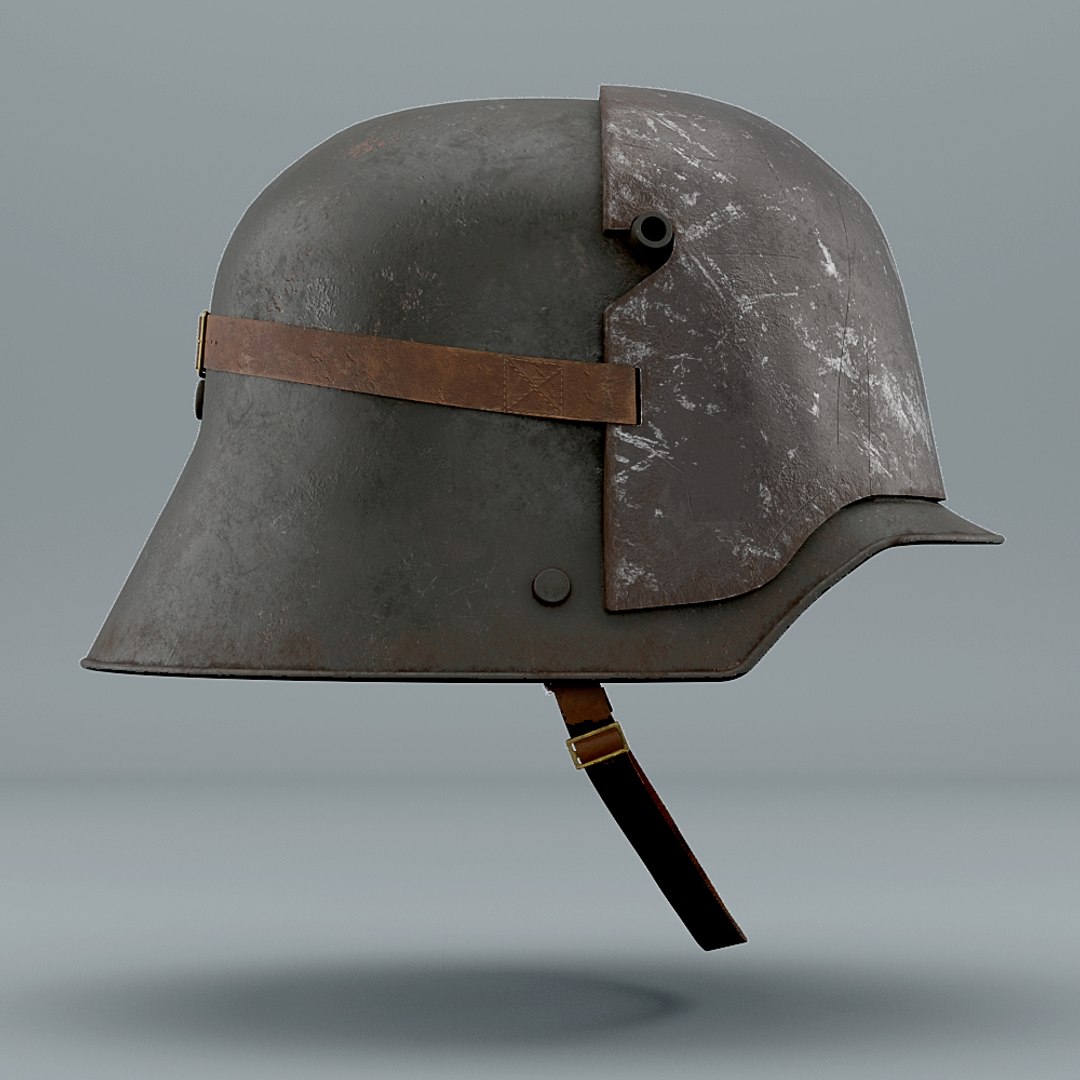 3D German Helmet Stahlhelm M1916 - TurboSquid 1363103