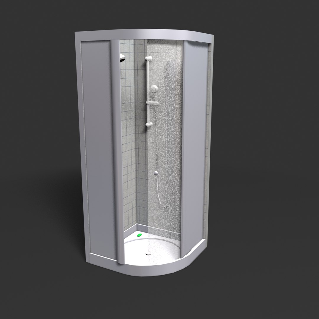 shower 3d model