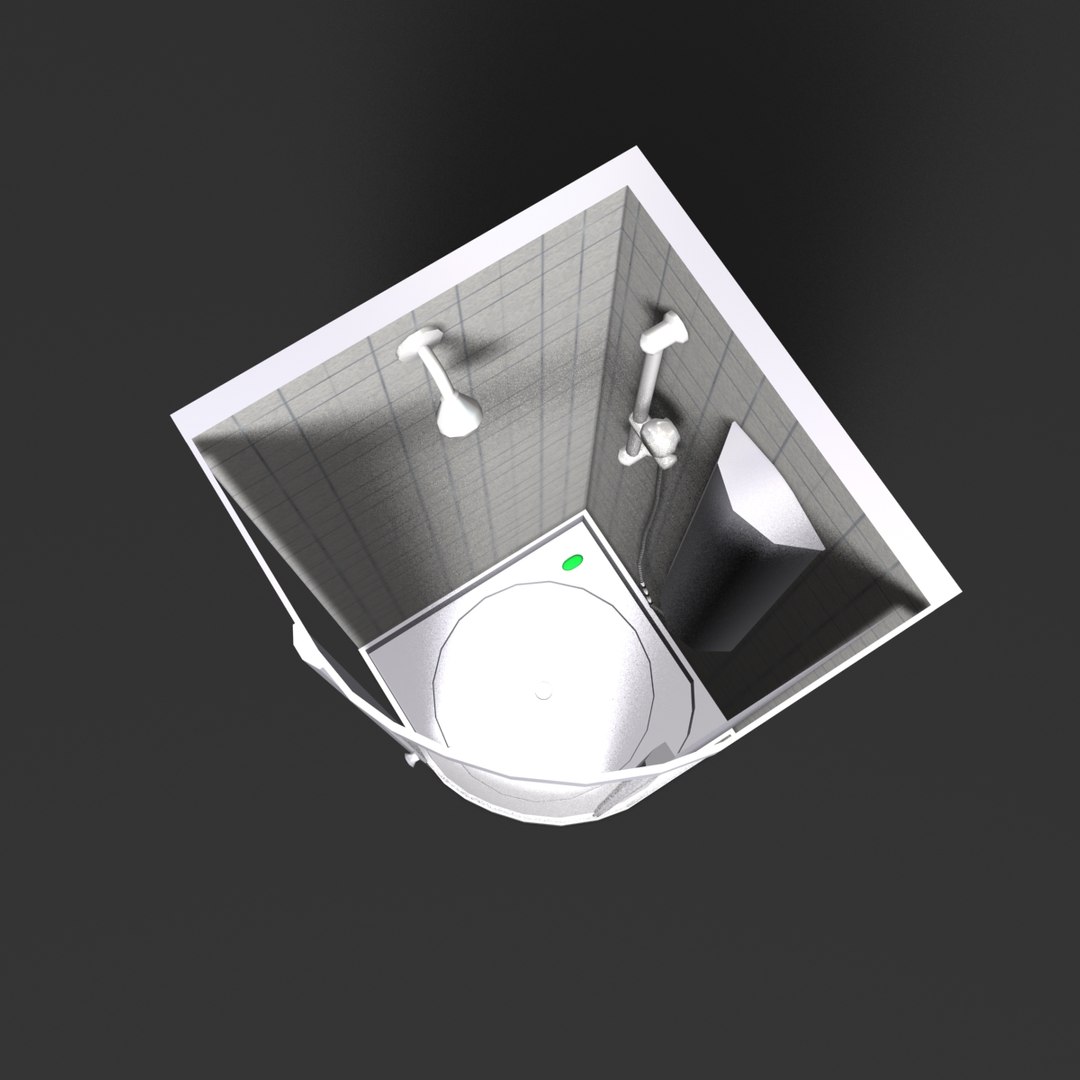 shower 3d model