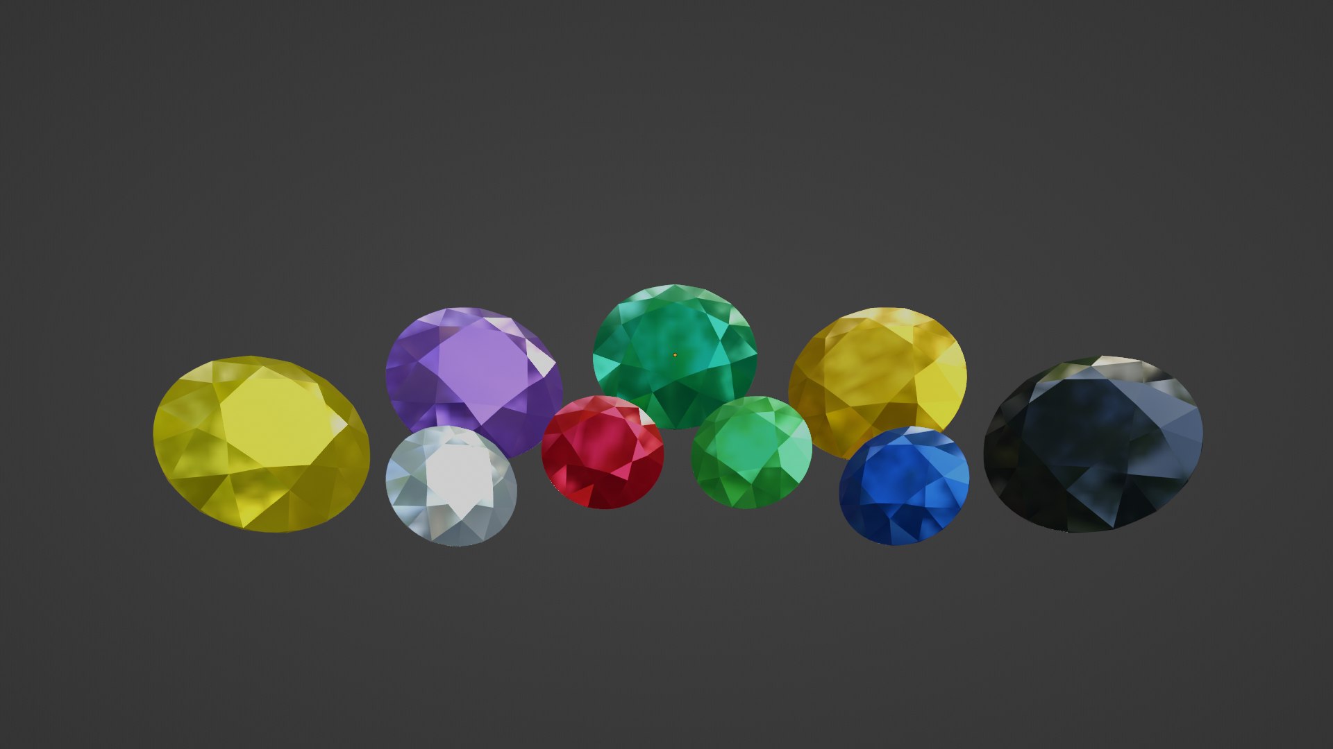 3D Gemstones Model - TurboSquid 1838519