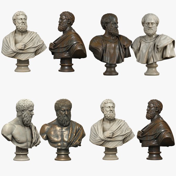 3d model woman bust