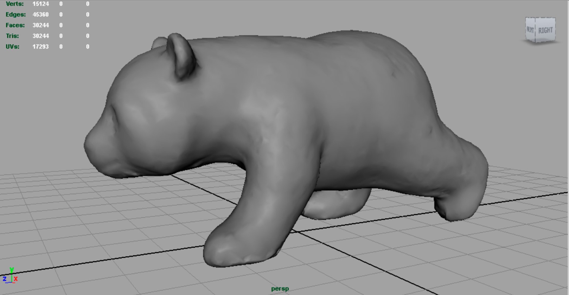 Panda 3D Model - TurboSquid 1204842