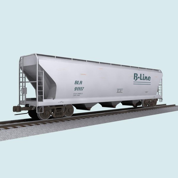 train car 3d max