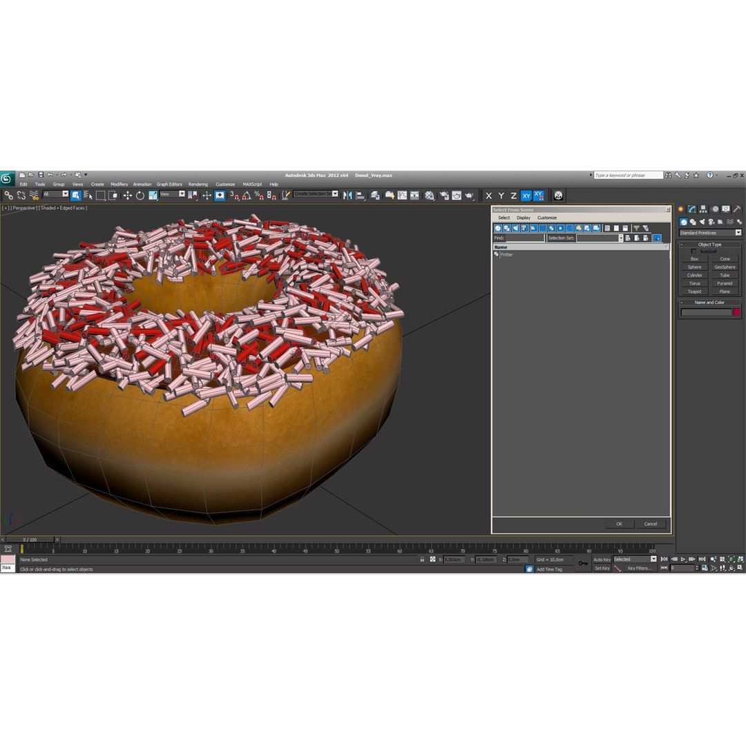 3d donut