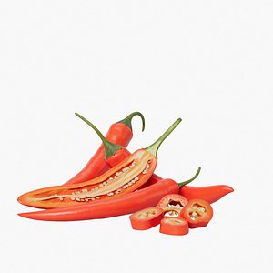 Download 3D Chili Pepper USD Models - TurboSquid