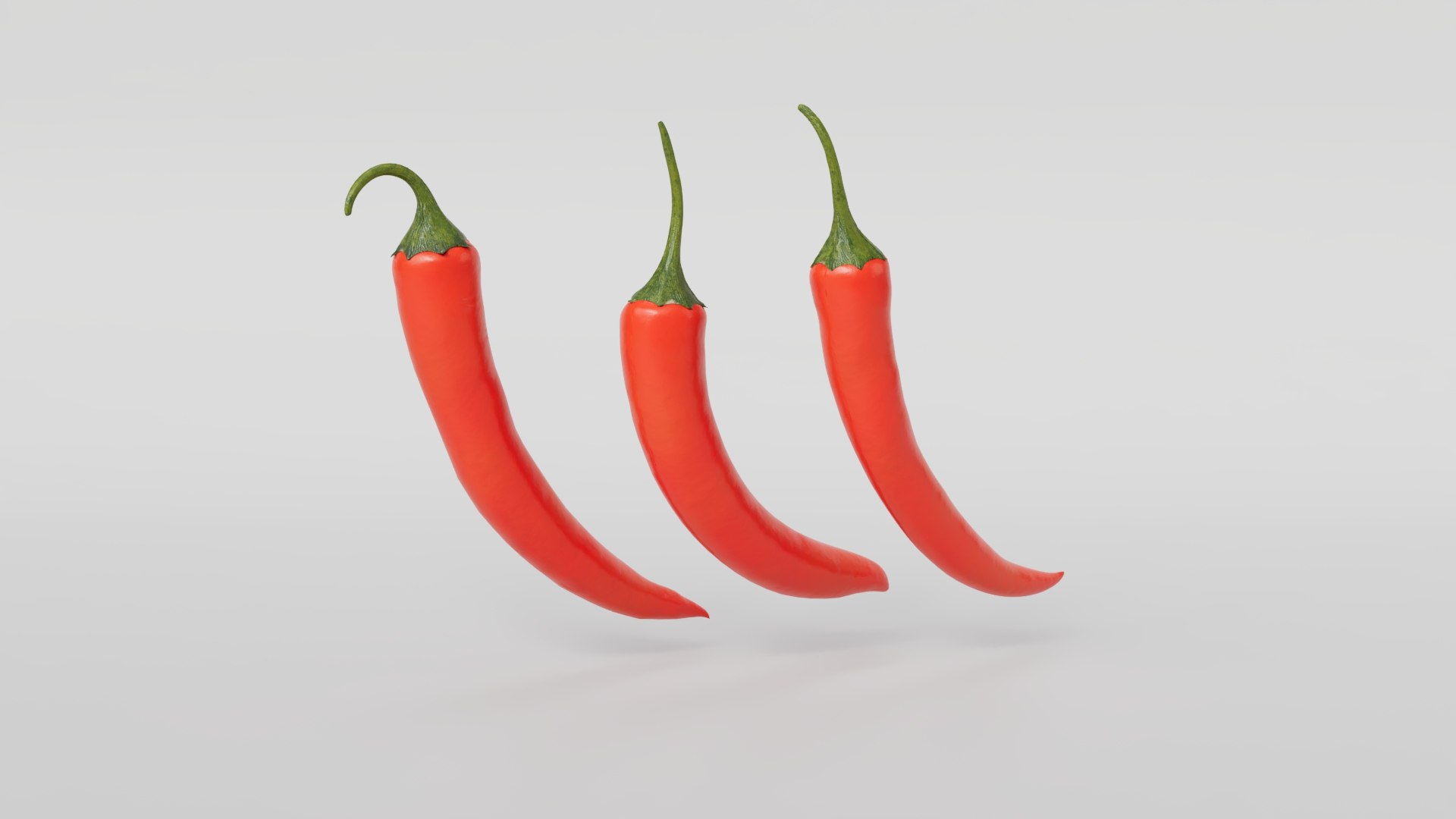 Chili pepper 3D model - TurboSquid 2172378