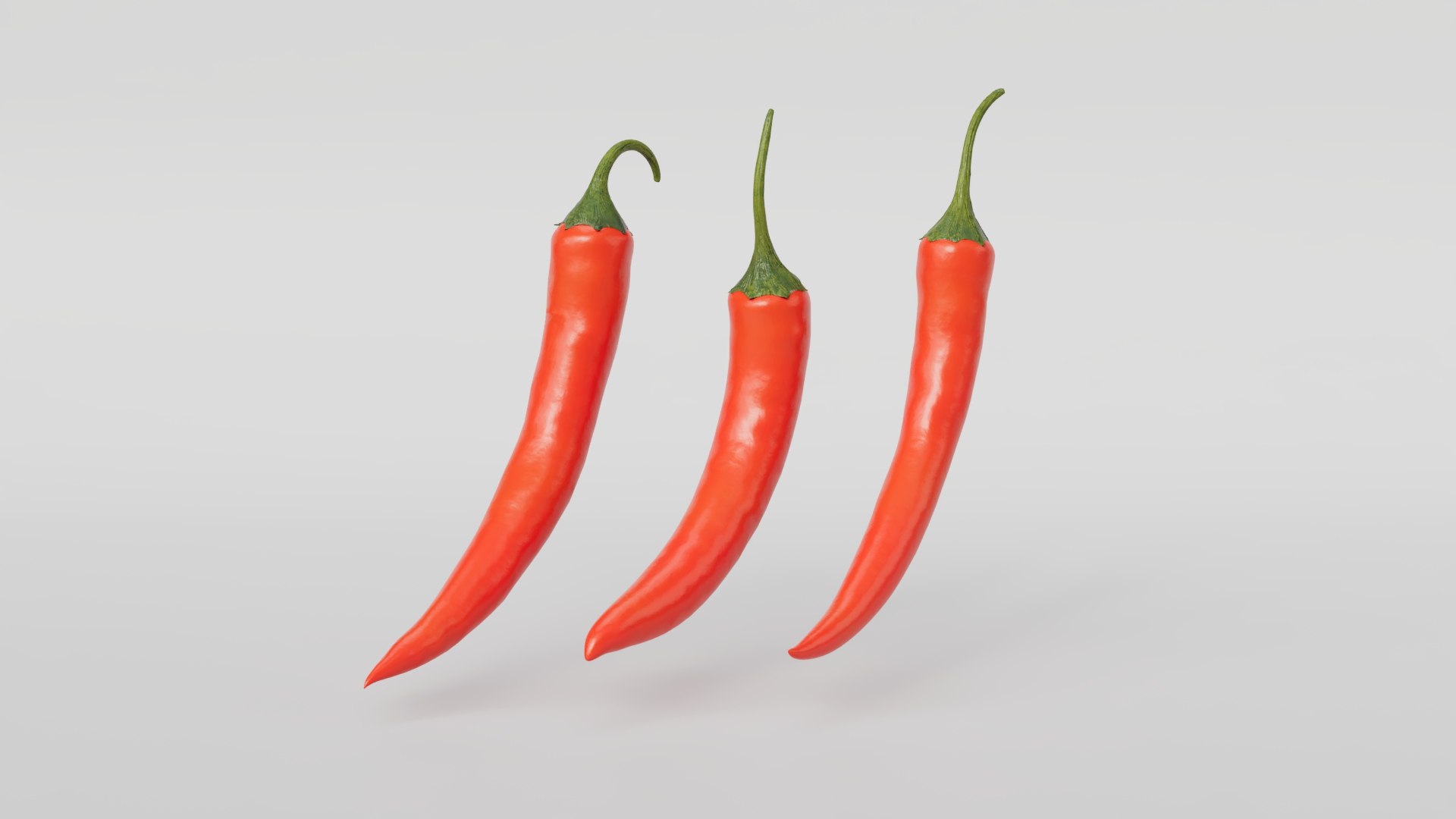 Chili pepper 3D model - TurboSquid 2172378