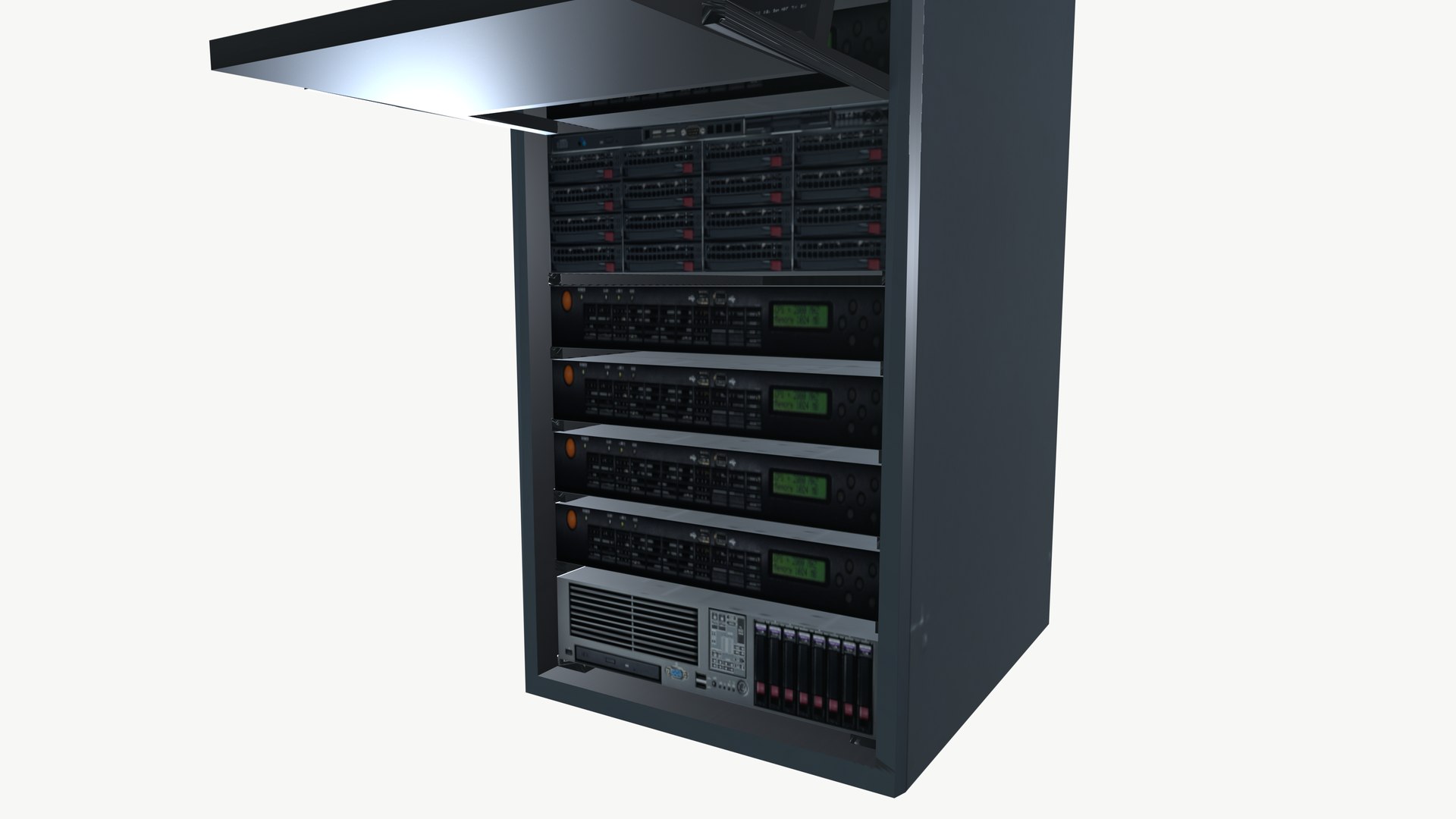 Server Box 3D - TurboSquid 2297329