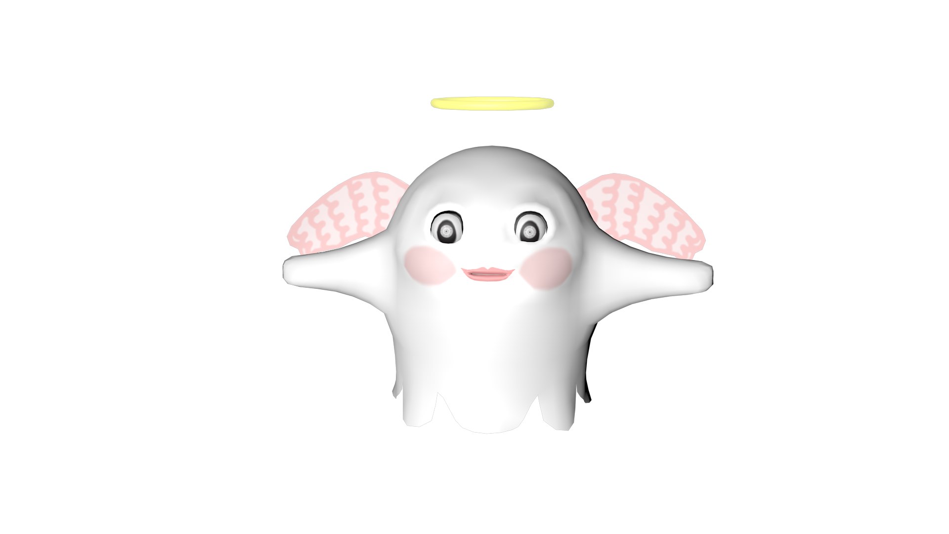 3D model ghosty angel ghost - TurboSquid 1280882