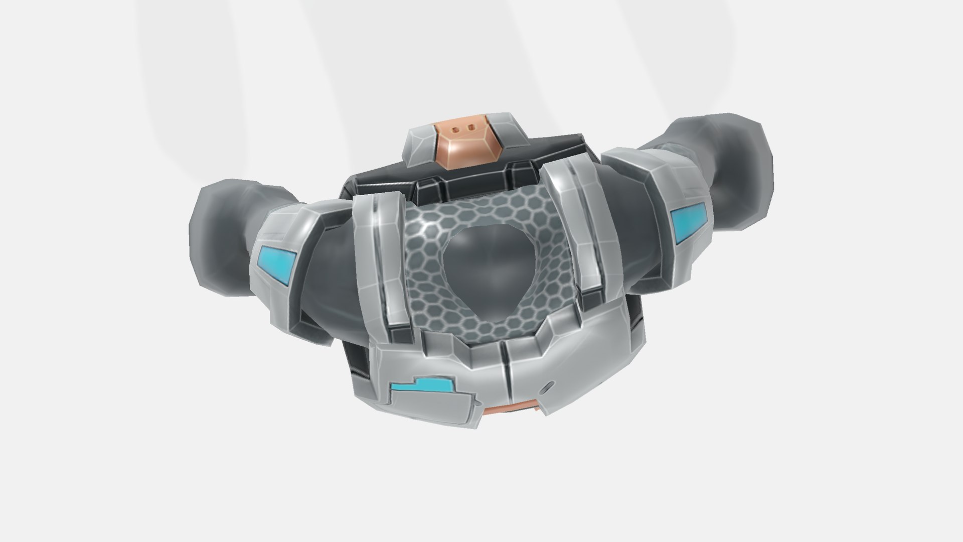 Male Astro Tech Chest 3D Model - TurboSquid 2352160