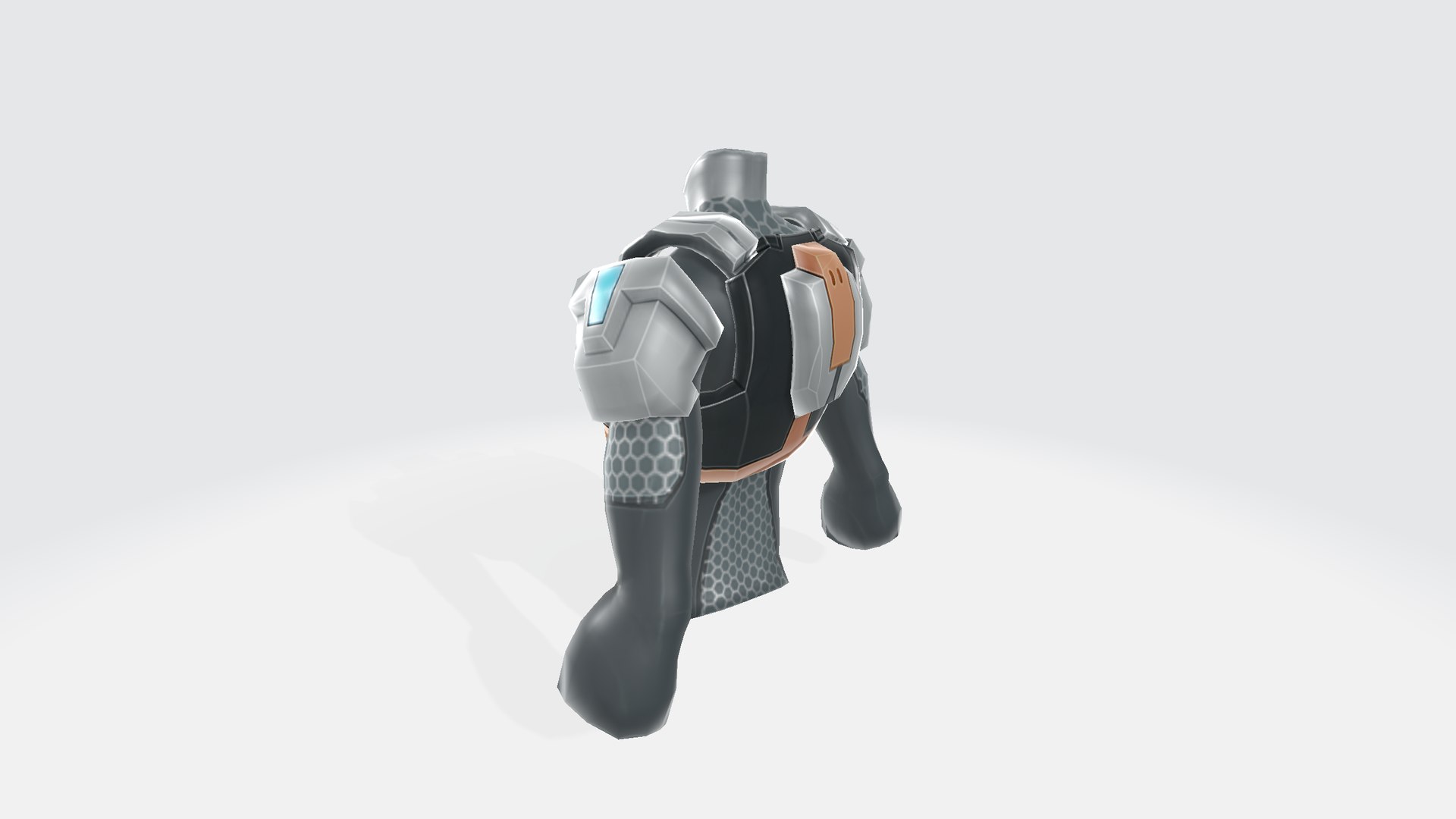 Male Astro Tech Chest 3D Model - TurboSquid 2352160