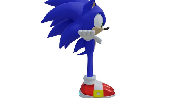 modelo 3d Sonic el erizo - TurboSquid 2008885