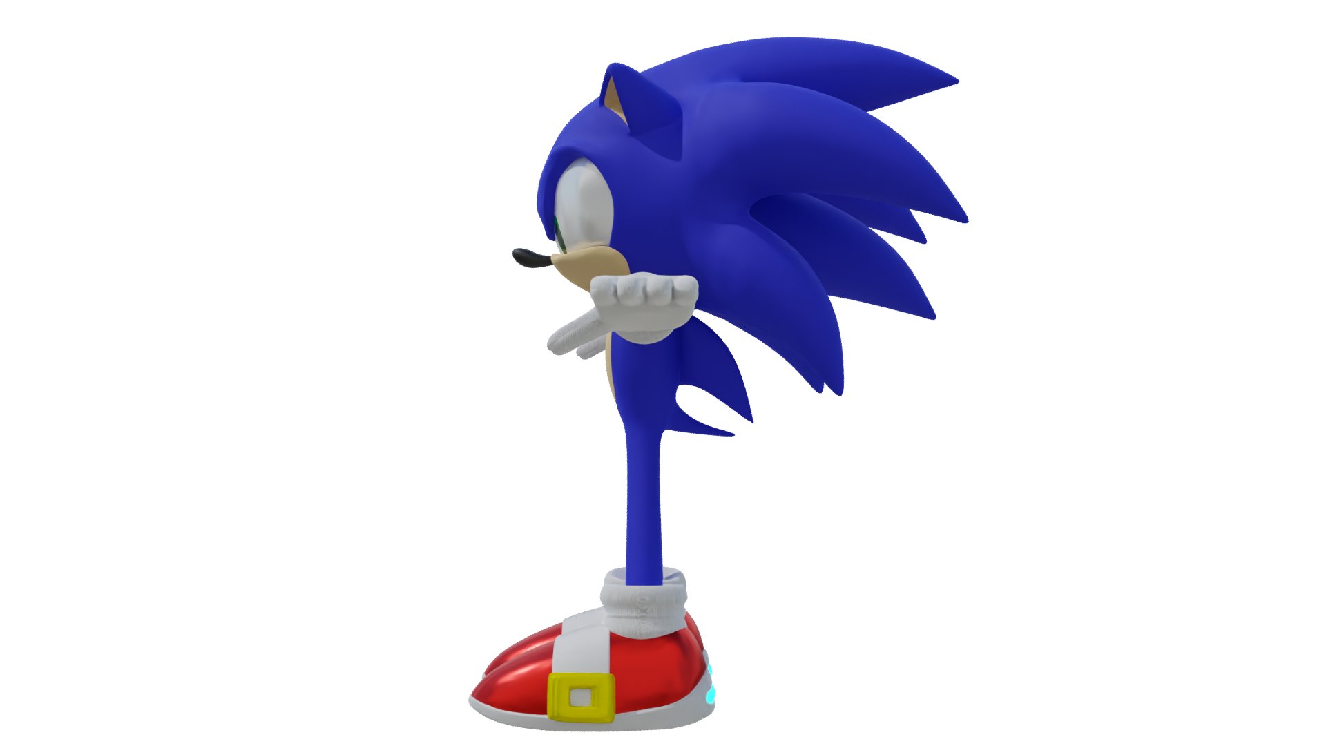 3D Sonic The hedgehog model - TurboSquid 2008885