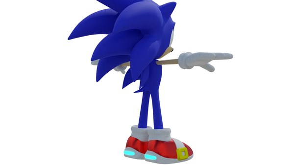 modelo 3d Sonic el erizo - TurboSquid 2008885