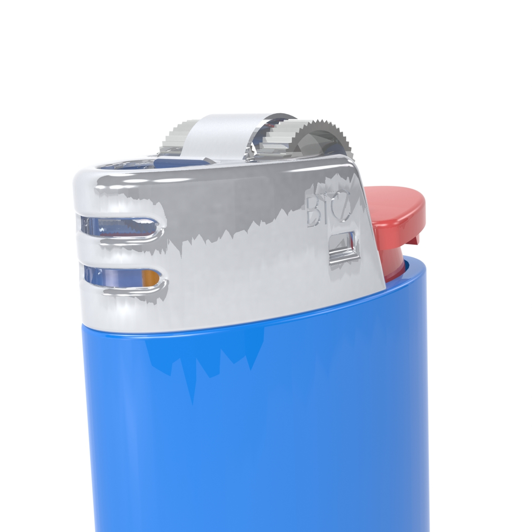 3d model bic lighter