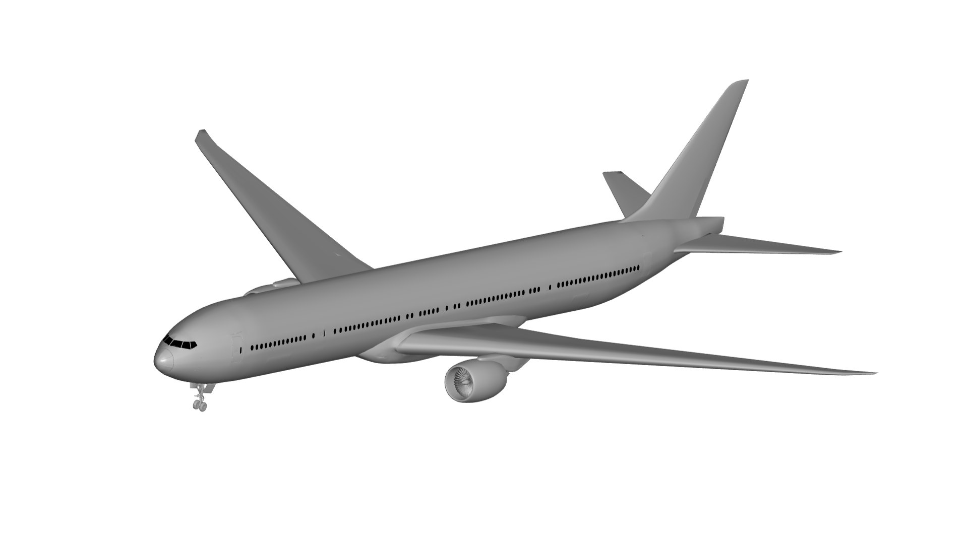 Boeing 777 3D Model - TurboSquid 1985370