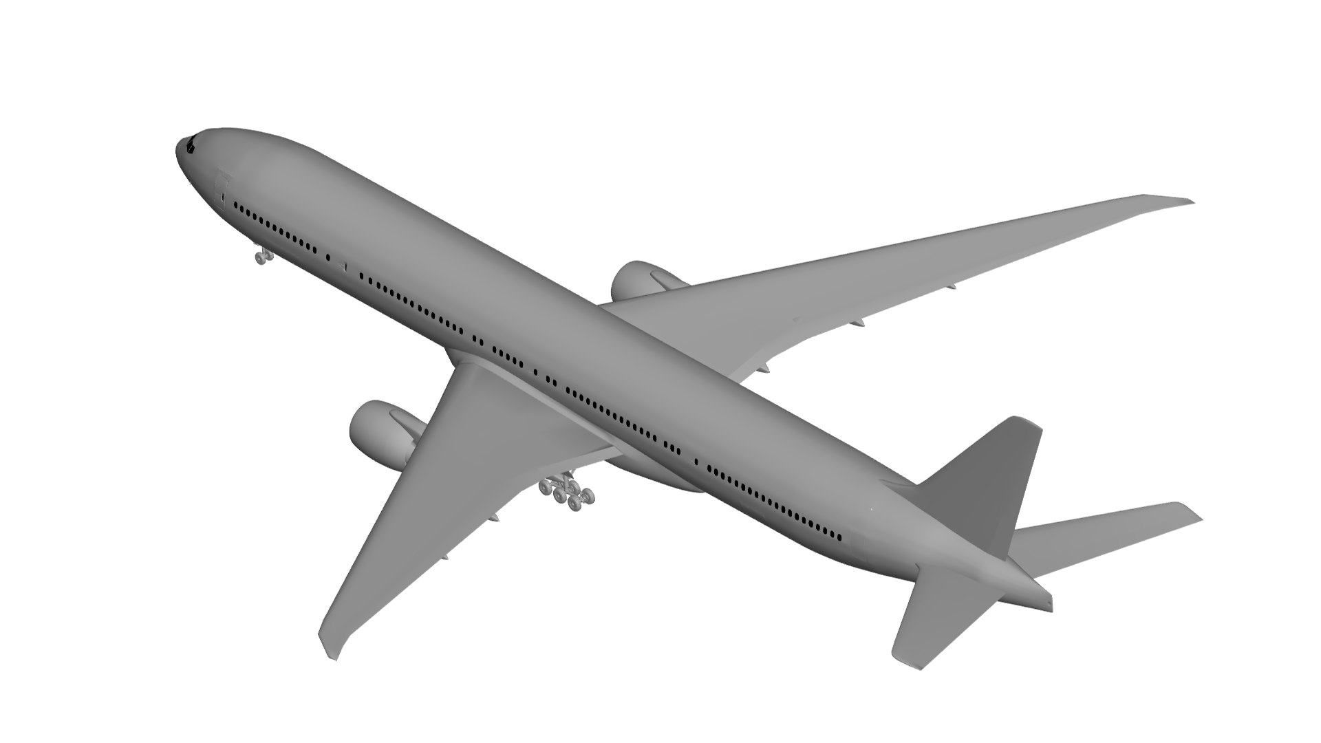 Boeing 777 3D Model - TurboSquid 1985370